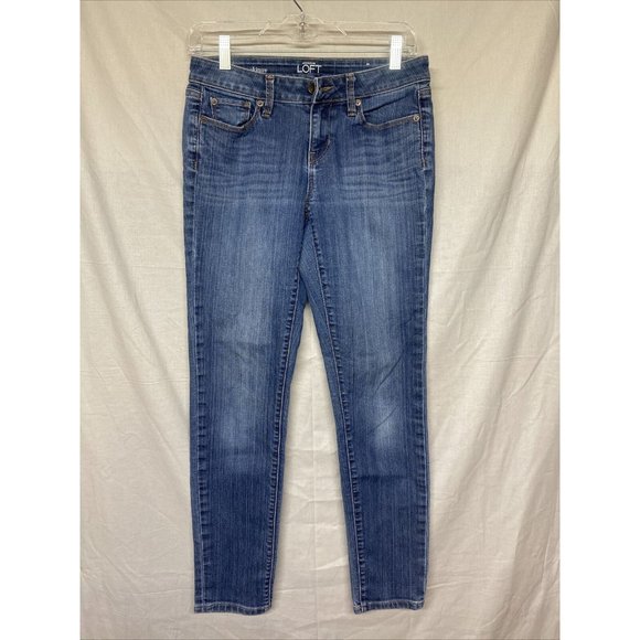 LOFT | Jeans | Loft Women Denim Jeans Pants 4 Classic Modern Skinny ...
